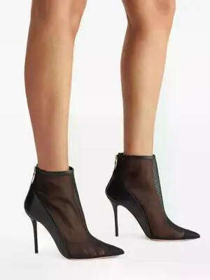 MALONE SOULIERS Mesh-panels Ankle Boots
