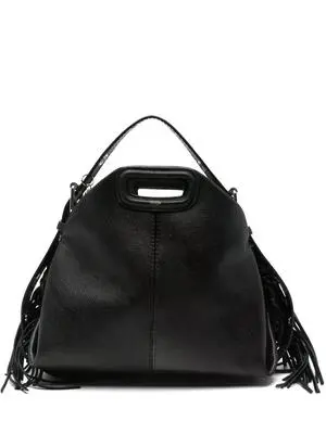 Maje Fringe-detail Tote Bag - Black