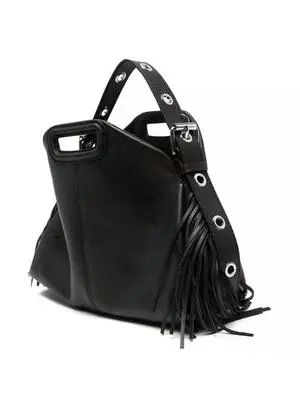 Maje Fringe-detail Tote Bag - Black