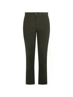 SLOWEAR Straight-leg Chino Trousers - Green