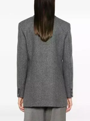 Maje Crystal-embellished Double-breasted Coat
