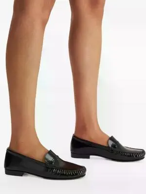MALONE SOULIERS Whipstitch-trim Loafers