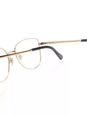 BVLGARI Two-tone Square-frame Glasses