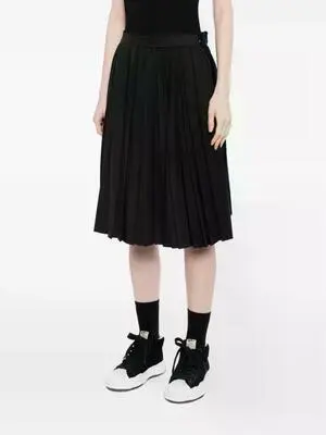 Mihara Yasuhiro Pleated A-line Skirt
