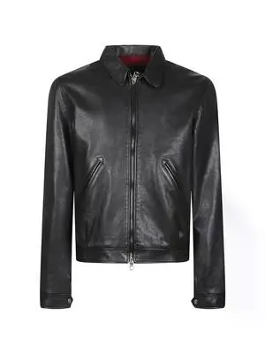 STEWART Calf Leather Jacket