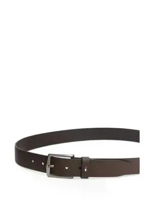Tommy Hilfiger Denton Leather Belt - Brown