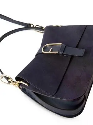 Furla Logo-plaque Top-handle Tote Bag - Blue