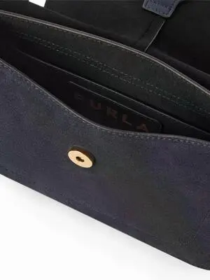 Furla Logo-plaque Top-handle Tote Bag - Blue