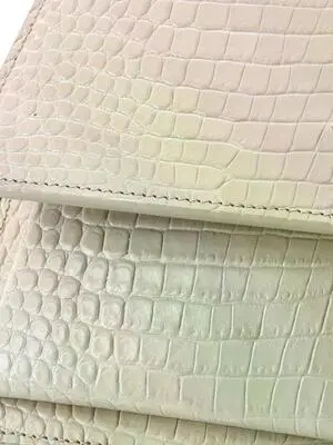 Saint Laurent Sunset Crocodile Embossed Leather Medium Crossbody Bag