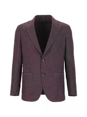AL DUCA D’AOSTA 1902 Houndstooth Single-breasted Blazer