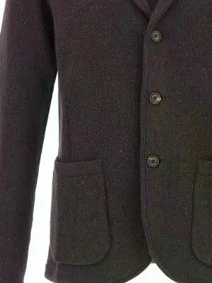 Eleventy Knit Patch-pocket Blazer