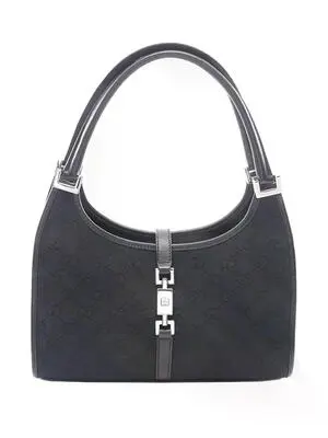 Gucci 2000-2015 Gg Canvas Jackie Bardot Handbag - Black