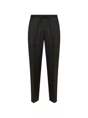 BRIGLIA 1949 Wimbledons Tapered Trousers - Brown