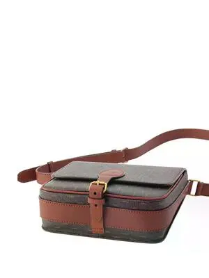 Saint Laurent Le Monogramme Coated Canvas Buckle Crossbody Bag