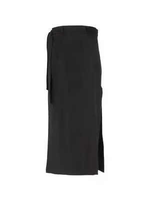 Barena Venezia Wrap-style Belted Midi Skirt