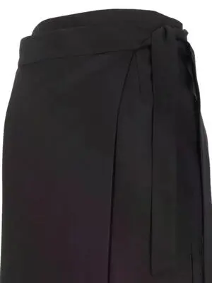 Barena Venezia Wrap-style Belted Midi Skirt