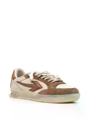 Off-White Arrows Panelled Sneakers - Neutrals