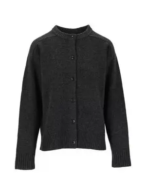 Loulou De Saison Aidar Button-up Knitted Cardigan - Grey