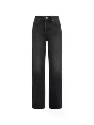 LEVI'S Ribcage Straight-leg Jeans - Black