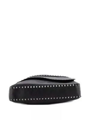 Valentino Garavani Rockstud Leather Large Cross Body Messenger Bag