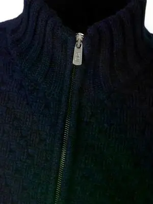 Fedeli Textured-stitch Cardigan