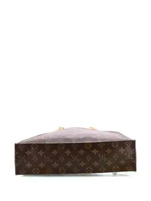 LOUIS VUITTON Sac Plat Bag Monogram Canvas Tote Bag