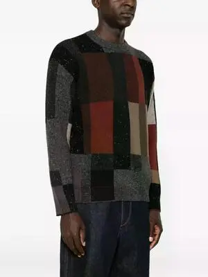Paul Smith Colour-block Crew-neck Sweater