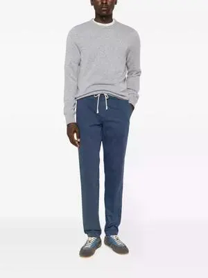 Malo Crew-neck Long-sleeve Sweater - Grey