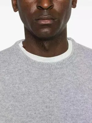 Malo Crew-neck Long-sleeve Sweater - Grey