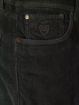 RICHARD J. BROWN Corduroy-effect Straight-leg Trousers