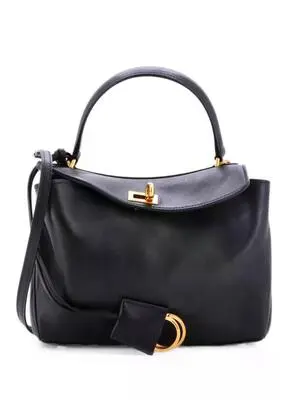 Balenciaga Rodeo Leather Mini Shoulder Bag - Black
