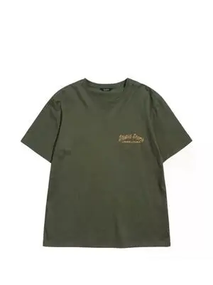 TEE LIBRARY Tiger-print T-shirt - Green