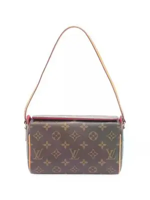 LOUIS VUITTON 2002 Monogram Recital Shoulder Bag - Brown