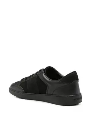 FERRAGAMO Gancini Panelled Leather Sneakers