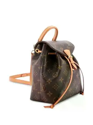LOUIS VUITTON Monogram Canvas Montsouris Nm Bb Backpack