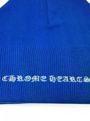Chrome Hearts Logo-embroidered Beanie Hat