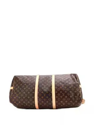LOUIS VUITTON Keepall Bandouliere Monogram Canvas 60 Travel Bag