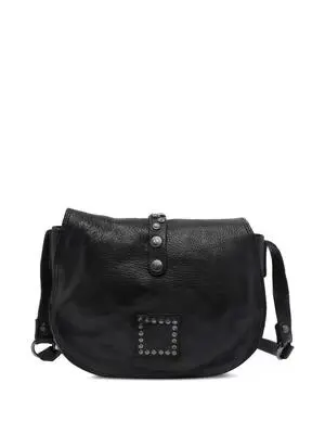 CAMPOMAGGI Crystal-embellished Leather Shoulder Bag
