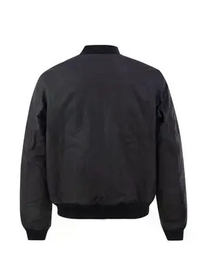 CECCARELLI Waxed Cotton Bomber Jacket