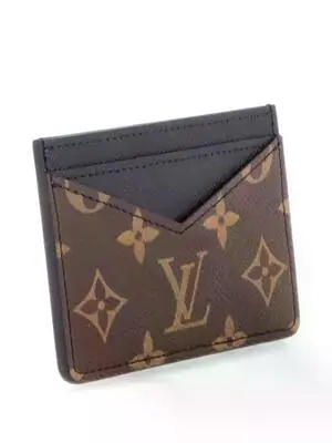 LOUIS VUITTON Neo Macassar Monogram Canvas Card Holder