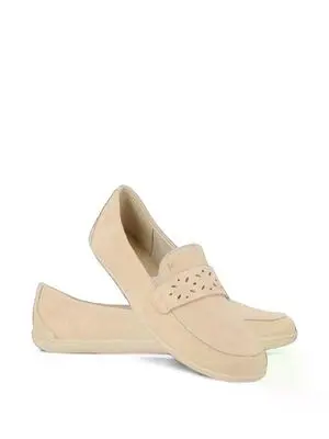 Be Lenka Laser-cut Suede Loafers