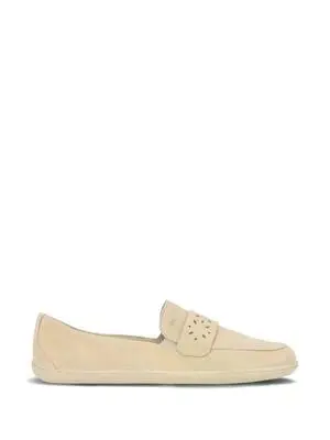 Be Lenka Suede Laser-cut Loafers - Neutrals