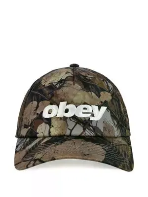 Obey Delta 5 Camouflage-print Cap - Brown