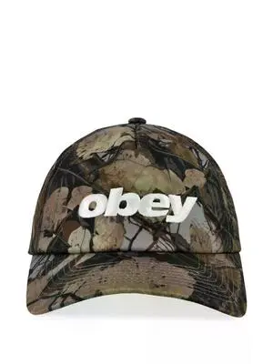 Obey Delta 5 Camouflage-print Cap - Brown