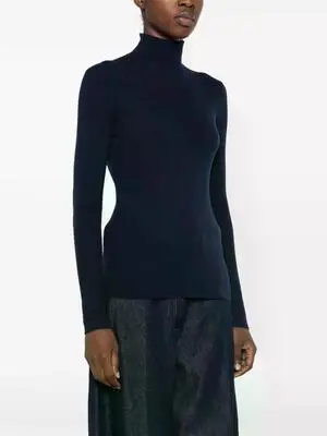 Maje Ribbed-knit Roll-neck Sweater