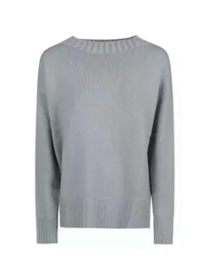 DRUMOHR Ribbed-knit Boat-neck Sweater - Grey