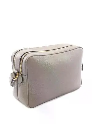 Prada Vitello Phenix Cross Body Bag - Grey