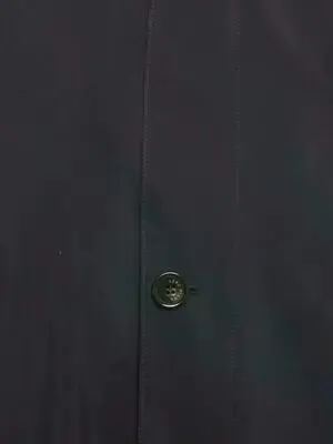 Loro Piana Sebring Buttoned Coat - Blue