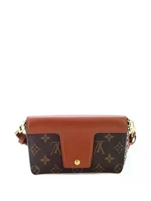 LOUIS VUITTON Padlock On Strap Handbag Monogram Canvas And Leather Crossbody Bag