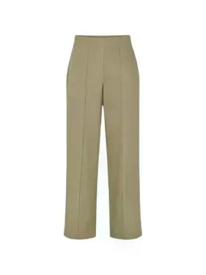 SAMSOE SAMSOE Sahani Pintuck-detail Trousers - Neutrals